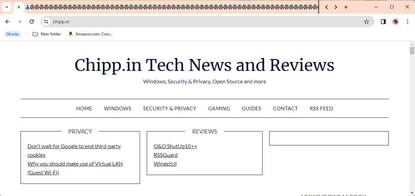 How to add scroll buttons to Chrome's tab bar - Chipp.in Tech News and ...