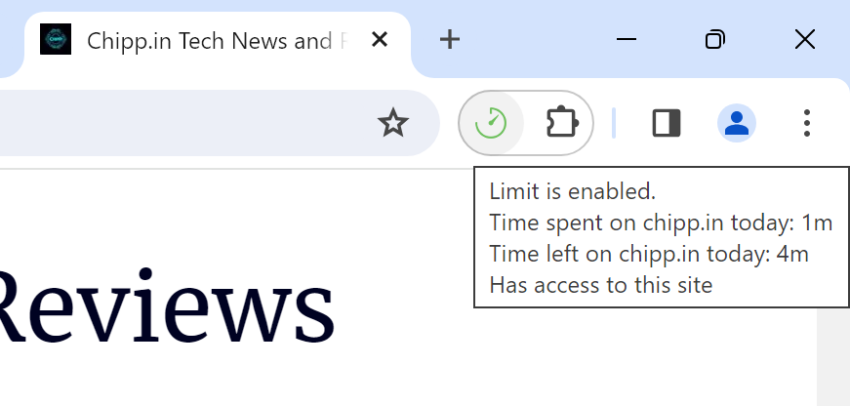 Limit: Set daily Time Limits for distracting websites in Chrome - Chipp ...
