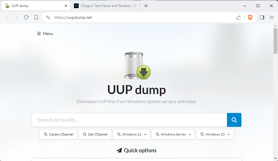 How to download Windows ISO images (Stable or Insider) - Chipp.in Tech ...