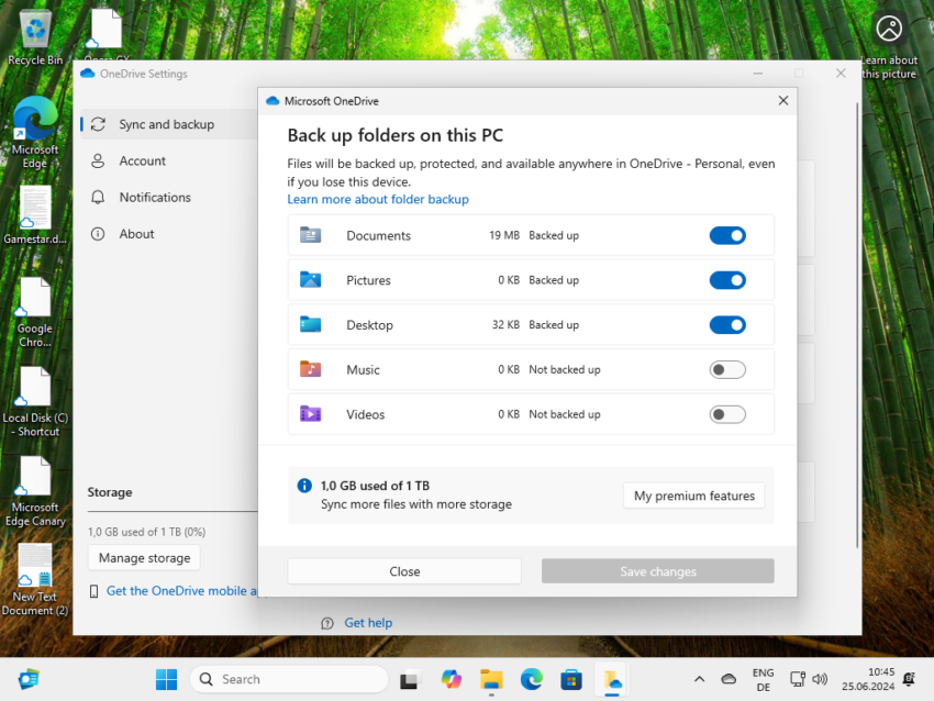 Confirmed: OneDrive is backing up data automatically in Windows 11 ...