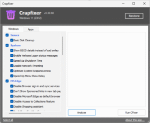 Crapfixer for Windows review - Chipp.in Tech News and Reviews