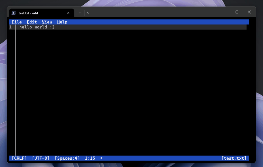 Microsoft's new open source Edit application may remind you of the classic MS-DOS Editor - Chipp ...
