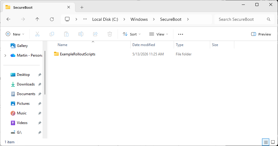 About that new SecureBoot folder in C:/Windows - Chipp.in Tech News and ...