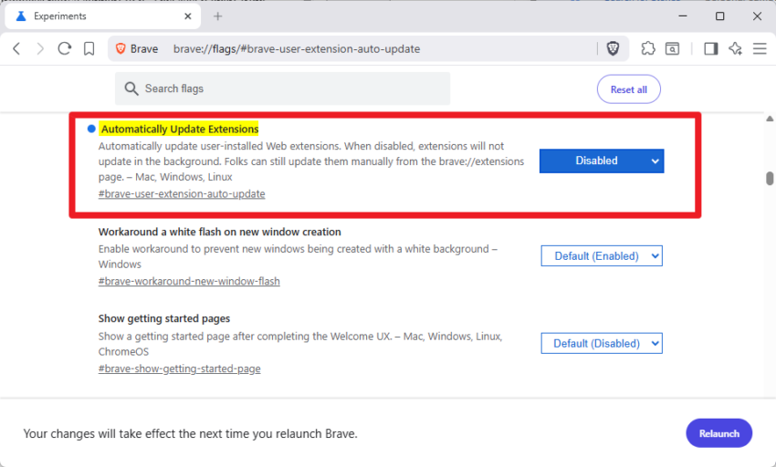 You can now block automatic extension updates in Brave Browser - Chipp ...
